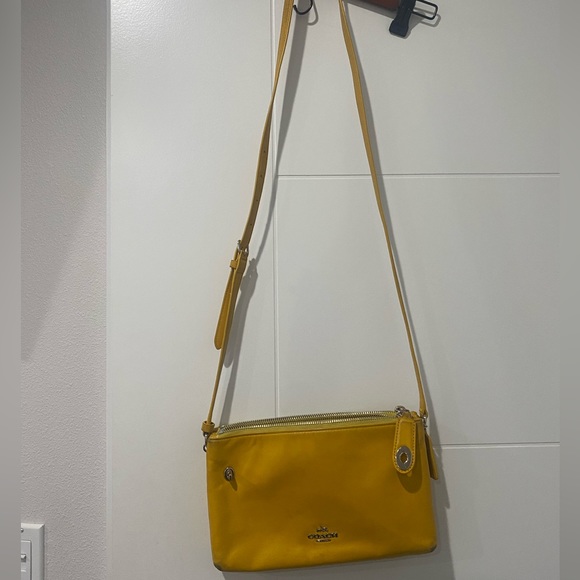 Coach | Bags | Yellow Coach Crossbody | Poshmark